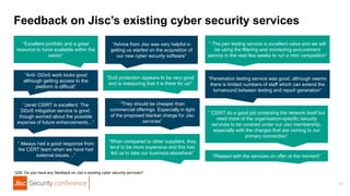 Jisc's cyber security posture survey - how secure are you? | PPT