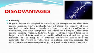 COMPUTERS IN MEDICAL FIELD | PPTX