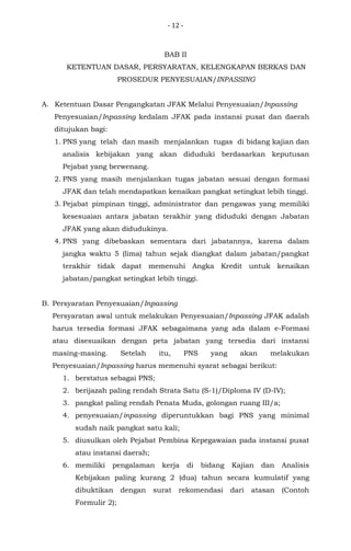 perka lan 9 tahun 2017 tentang pedoman pengangkatan kedalam jfak ...