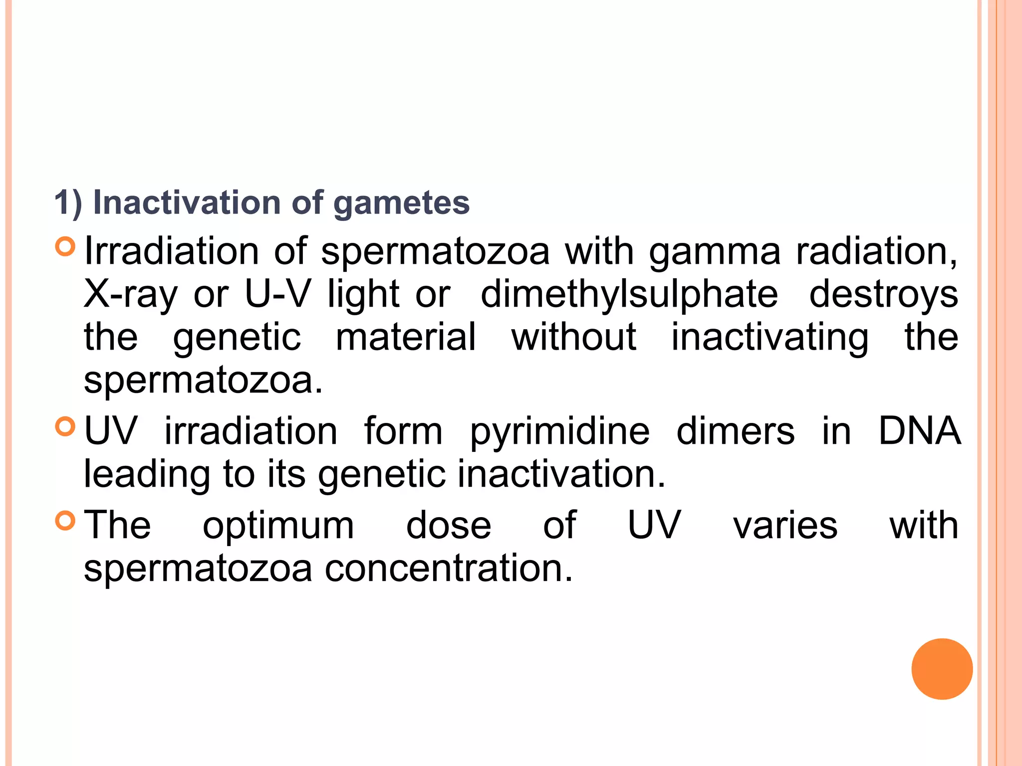 Chromosome manipulation | PPT