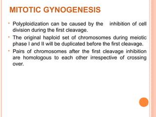 Chromosome manipulation | PPT