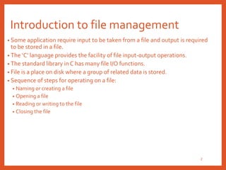 File management | PPT