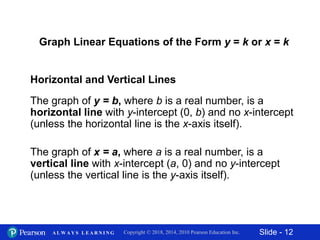 11.2 graphing linear equations in two variables | PPTX