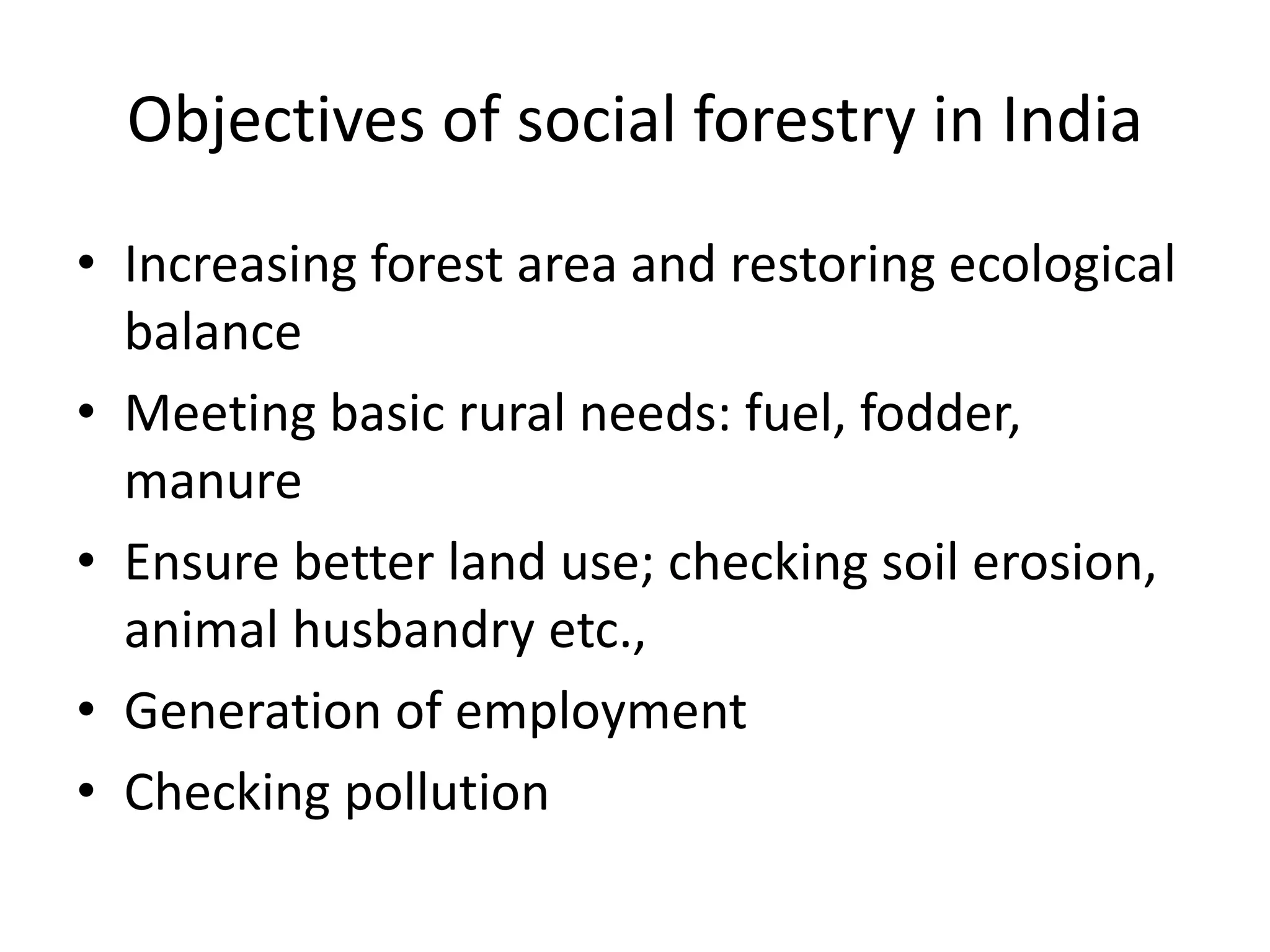 11.social forestry | PPTX