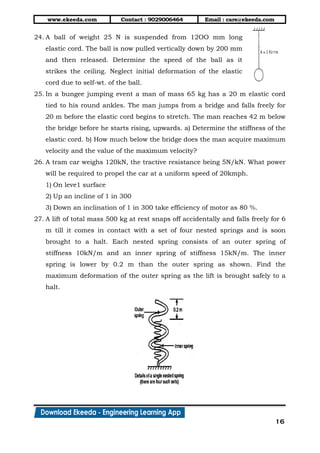 11. kinetics of particles work energy method | PDF