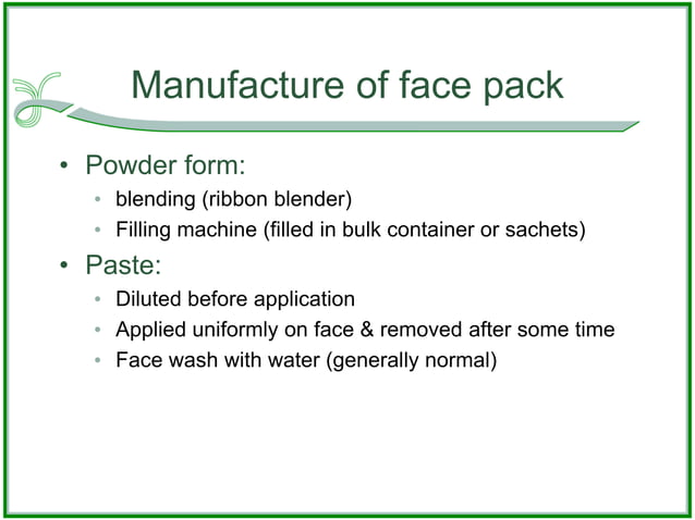 Face, body & hair mask scrubs | PPT
