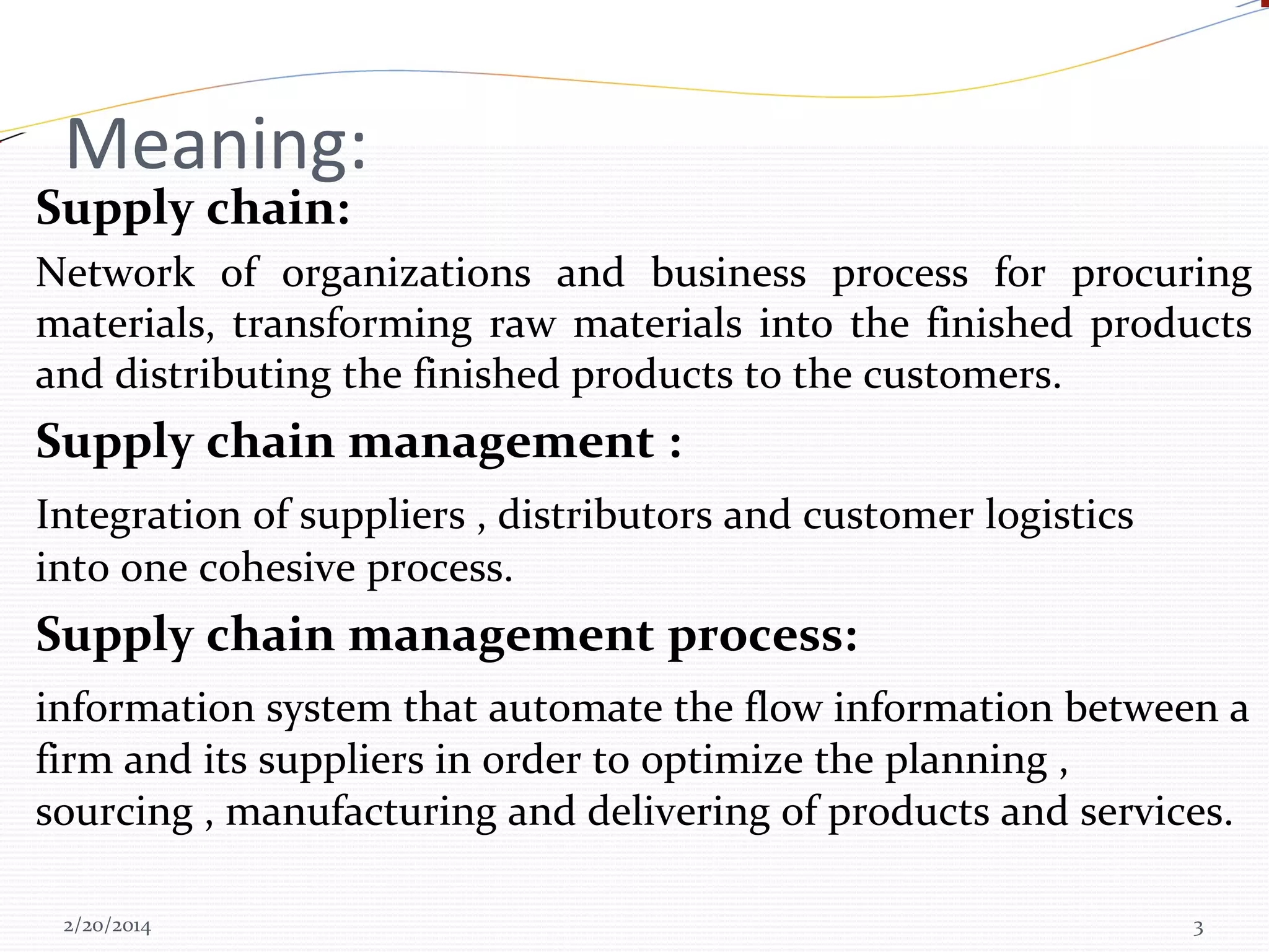 11. supply chain management pgp1 | PPT
