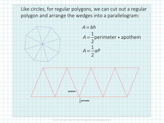 11.3 Area of Regular Polygons and Composite Shapes | PDF