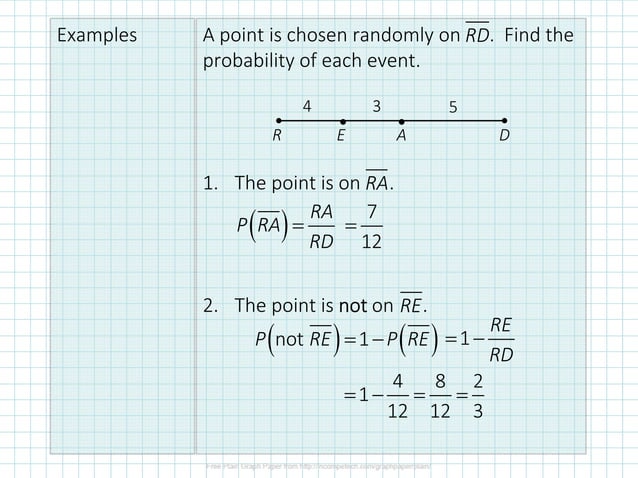 11.4 Geometric Probability | PPT