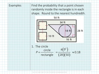 11.4 Geometric Probability | PPT