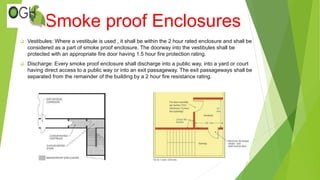 11. Smoke Proof Enclosures | PPTX