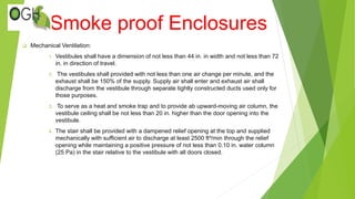 11. Smoke Proof Enclosures | PPTX