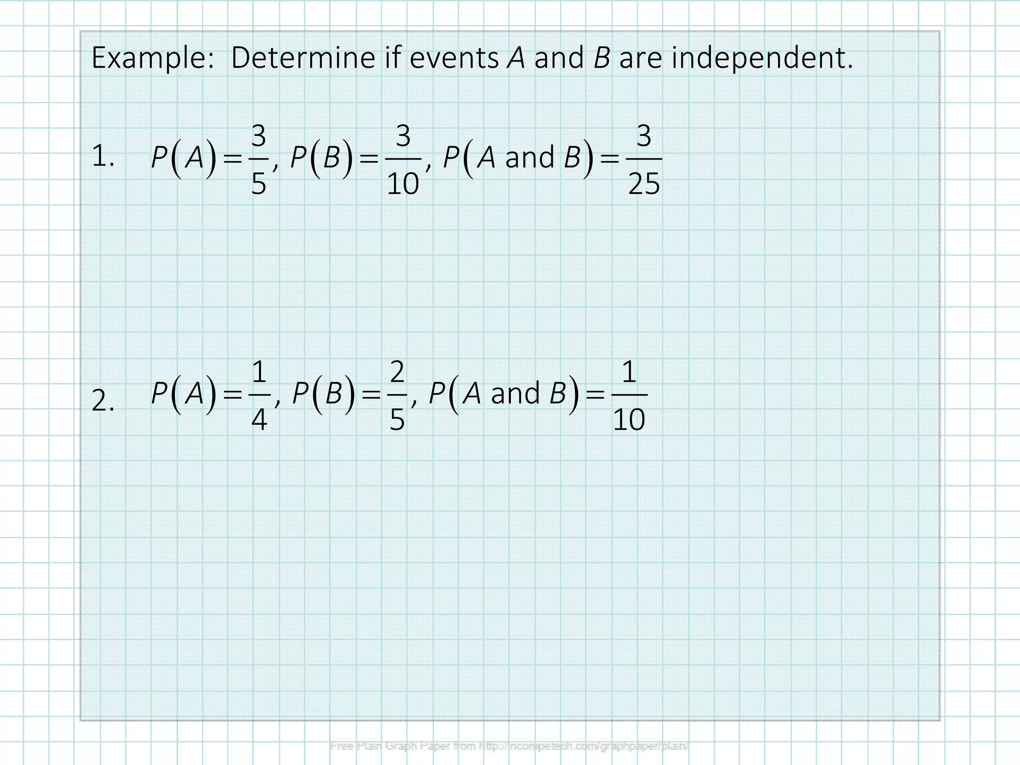 11.5 Independent and Dependent Events | PDF