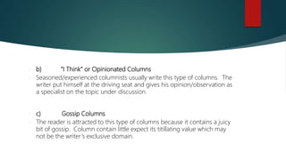 11. feature writing | PPTX