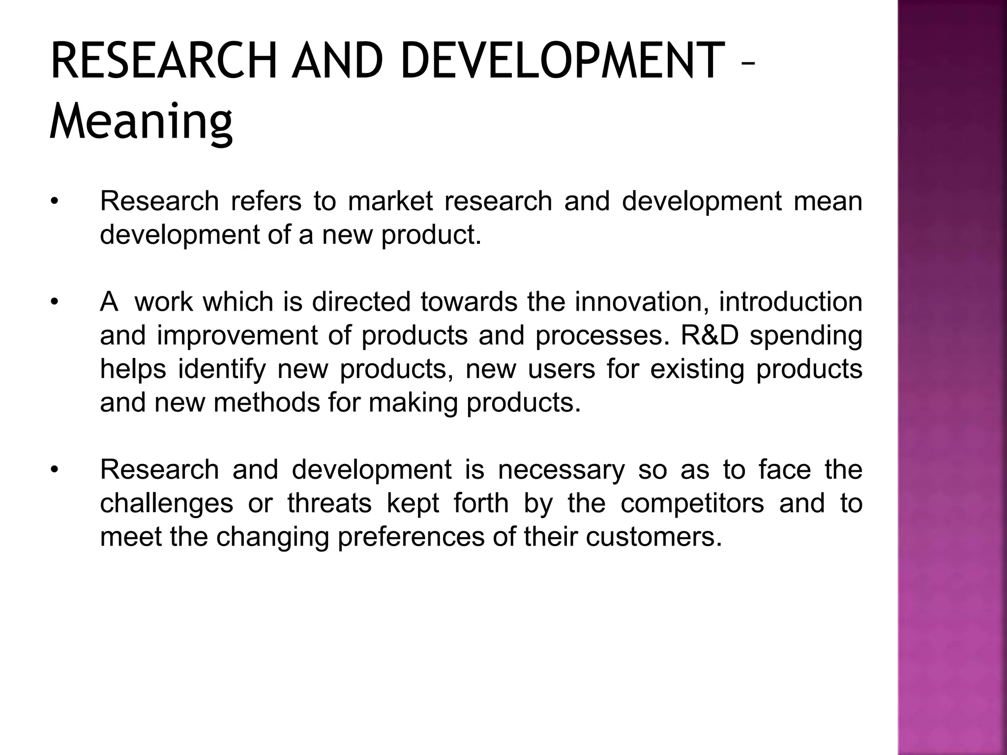research and development strategies | PPTX