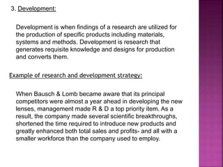 research and development strategies | PPTX