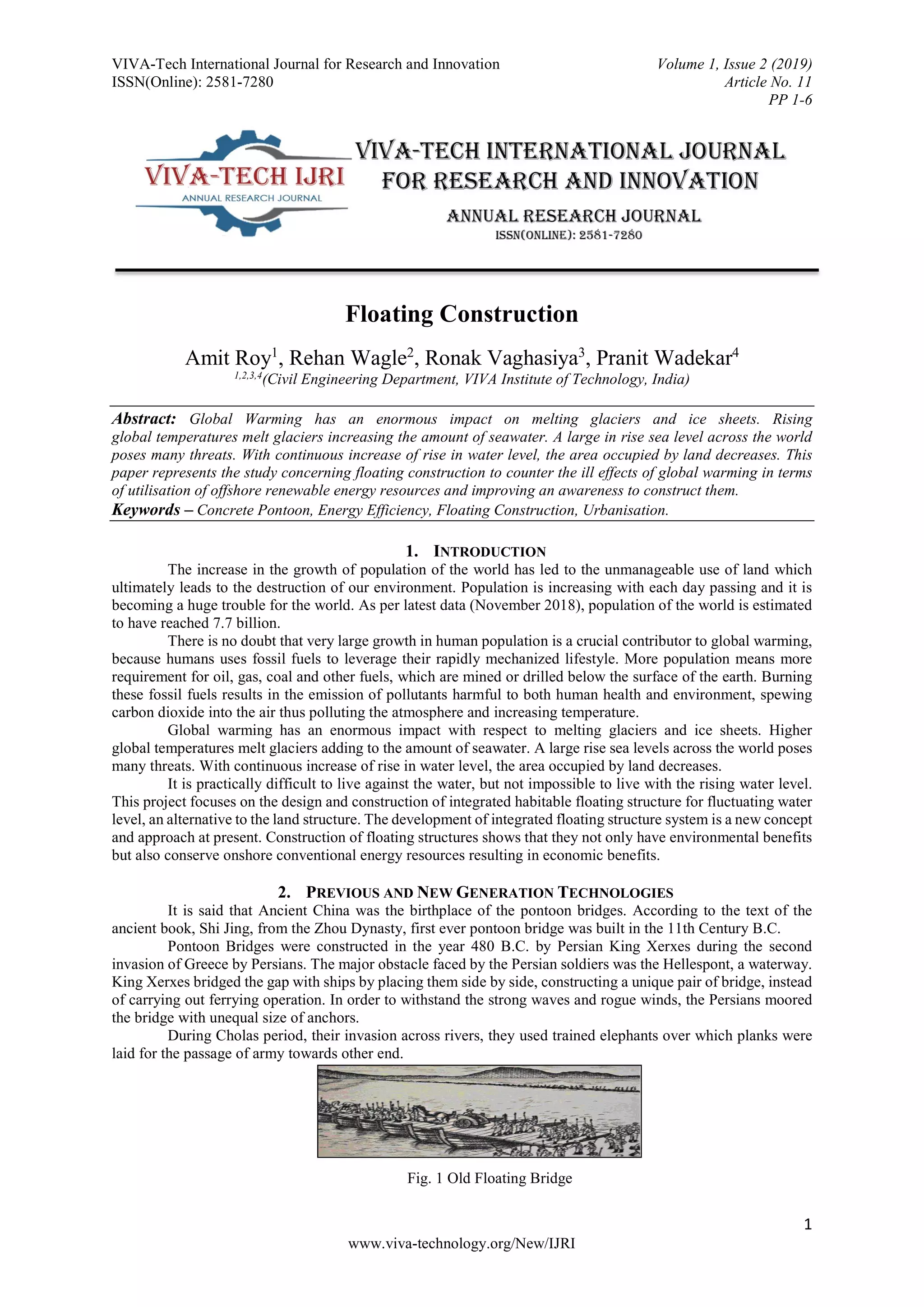 Floating Construction | PDF