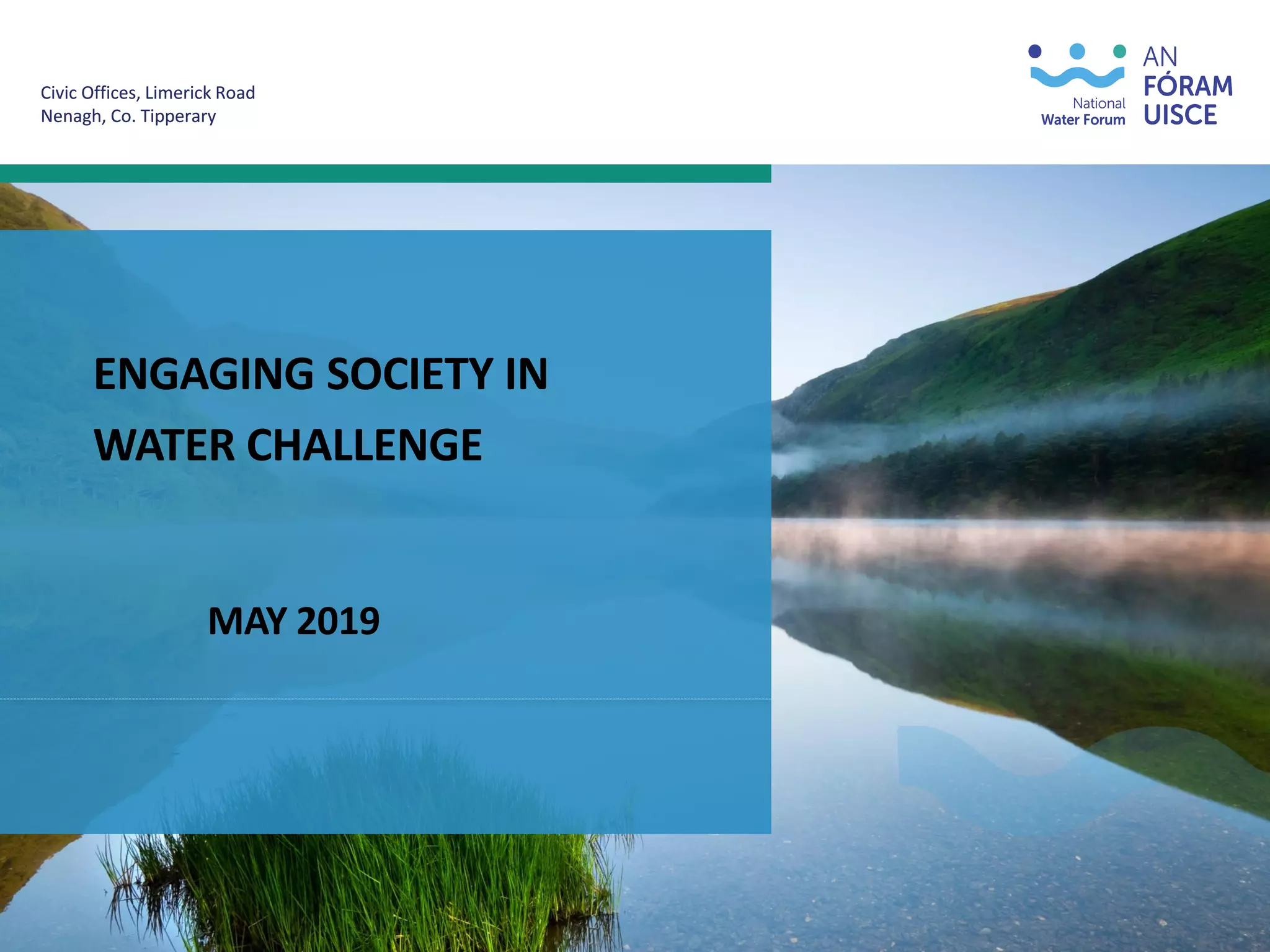 11. Engaging society in water challenge - Sharon Kennedy - Water Event ...
