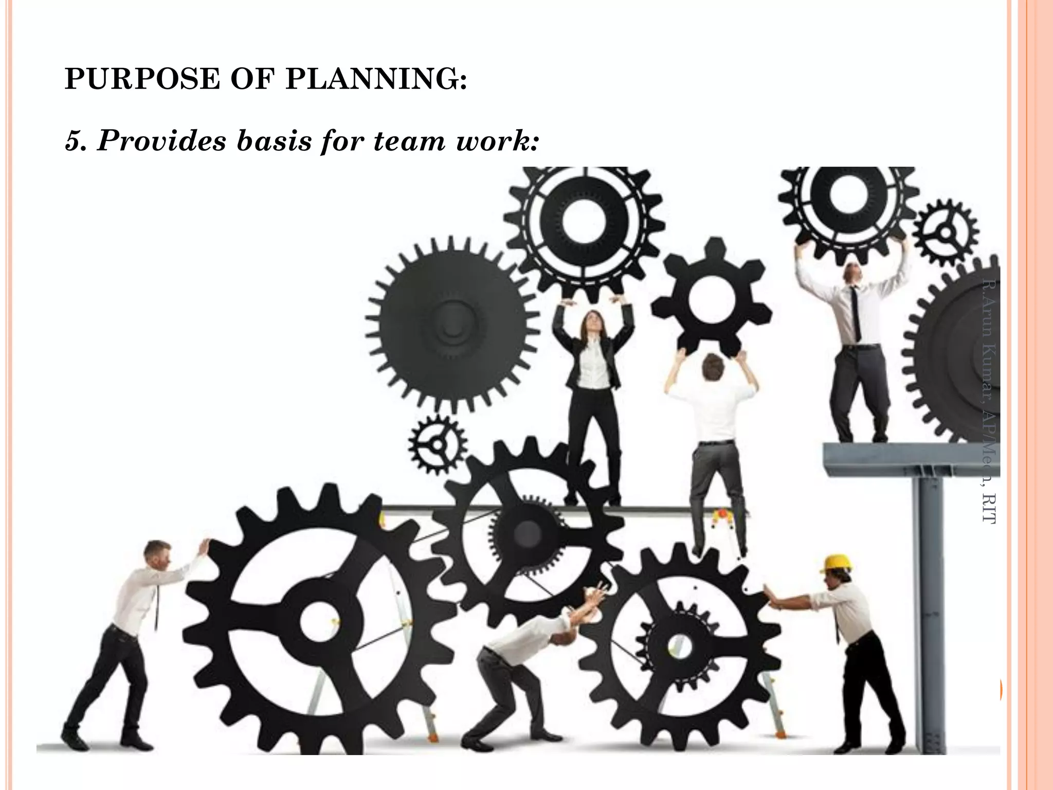 Planning in Principles of Management | PDF