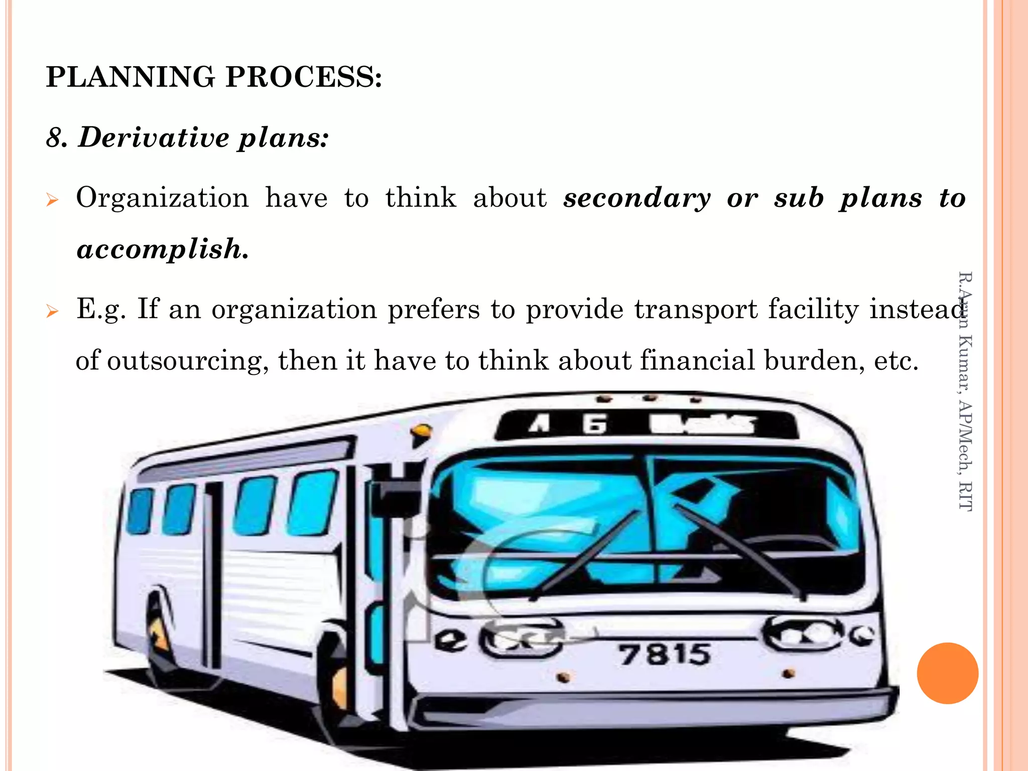 Planning in Principles of Management | PDF