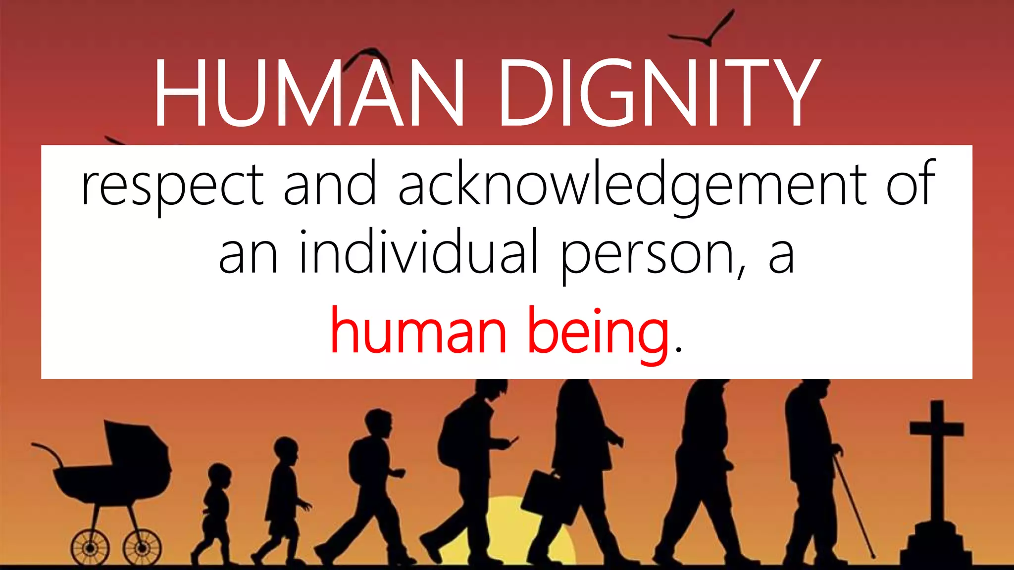 Human Rights, Dignity and the Common Good | PPTX