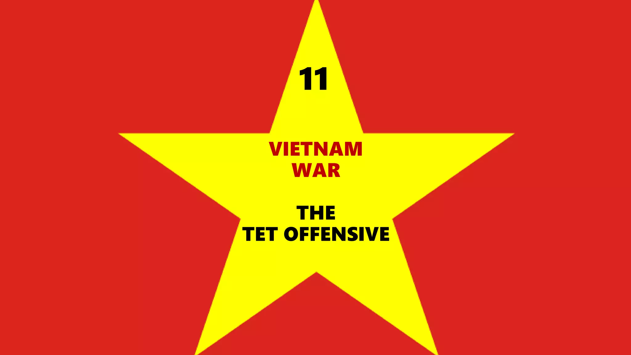 VIETNAM WAR - 11. THE TET OFFENSIVE | PPTX
