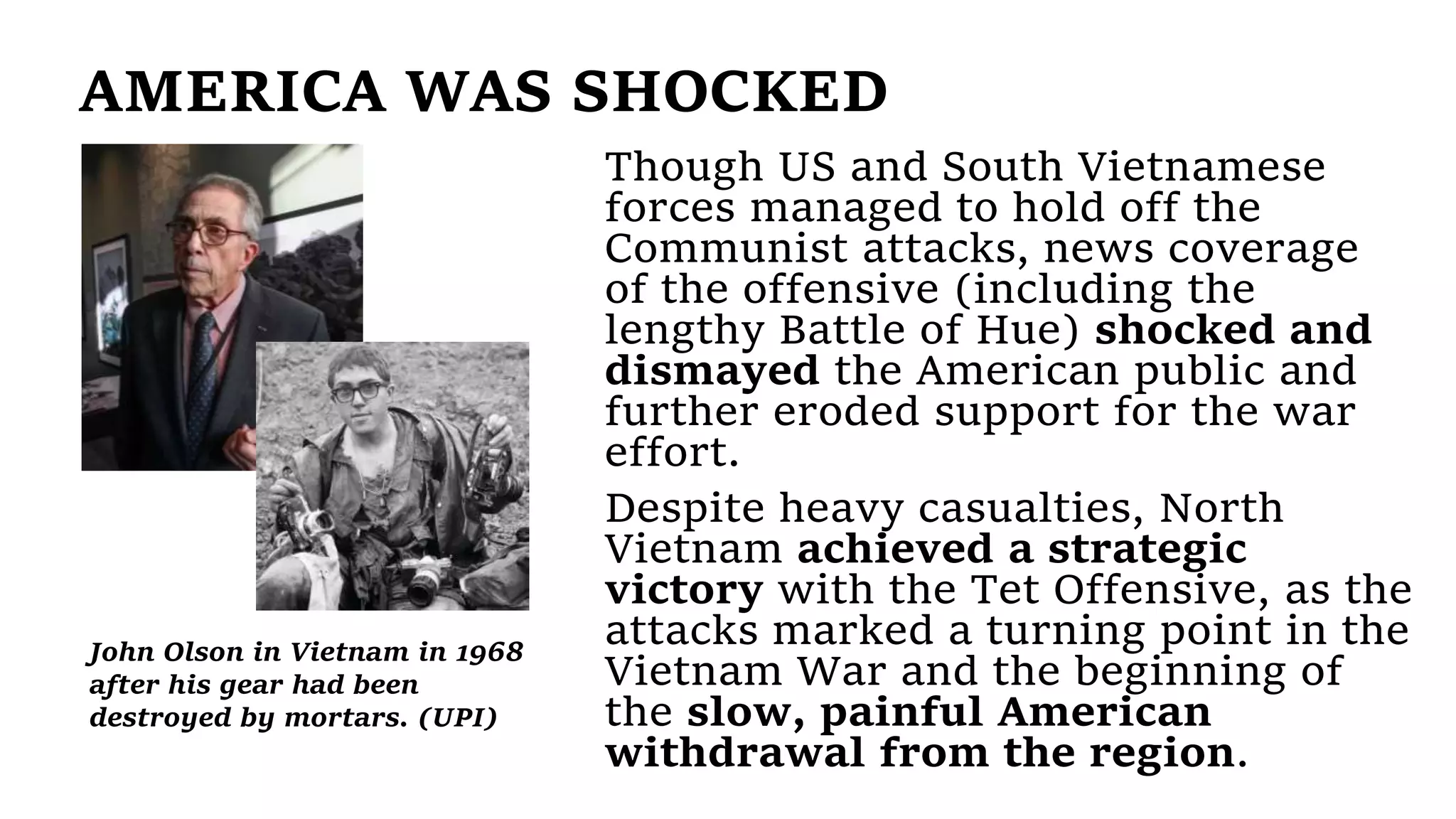 VIETNAM WAR - 11. THE TET OFFENSIVE | PPTX