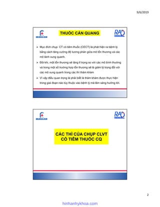 Yeu to ky thuat anh huong chat luong chan doan trong chup CT bung co thuoc can quang, Pham Van ...