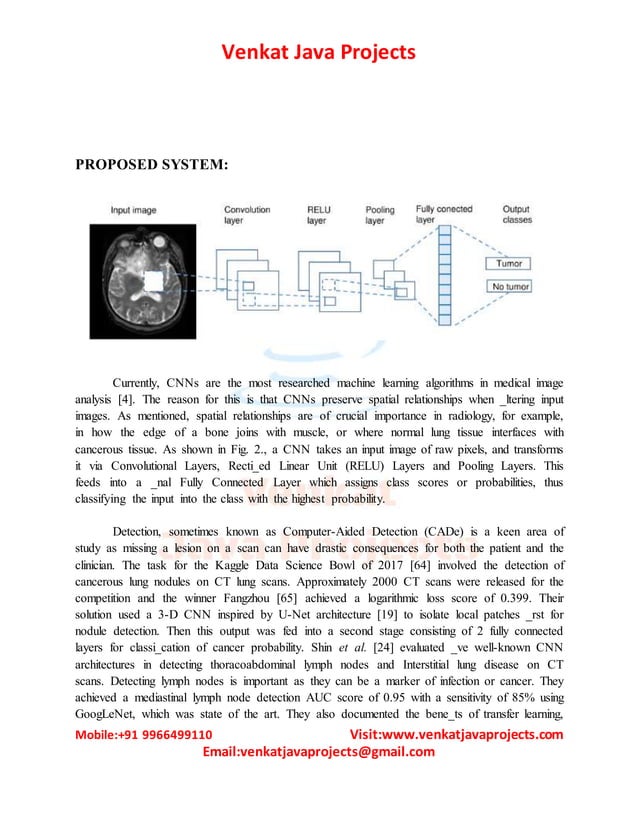 deep learning applications in medical image analysis brain tumor | DOCX