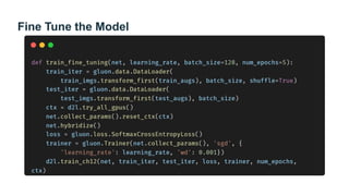 Computer Vision: Fine Tuning | PPT