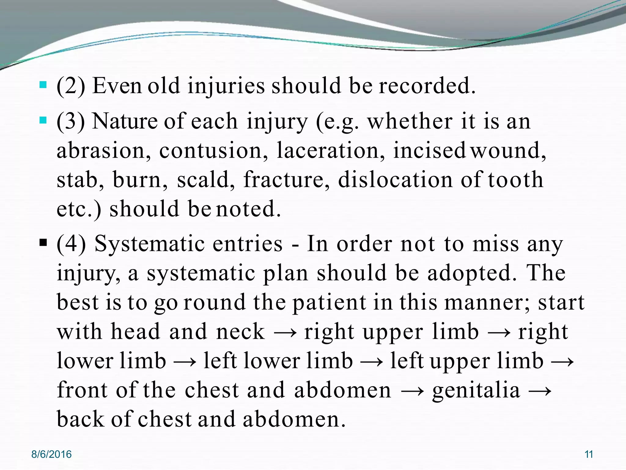 11.02.16 examination of a injured person-converted | PPTX