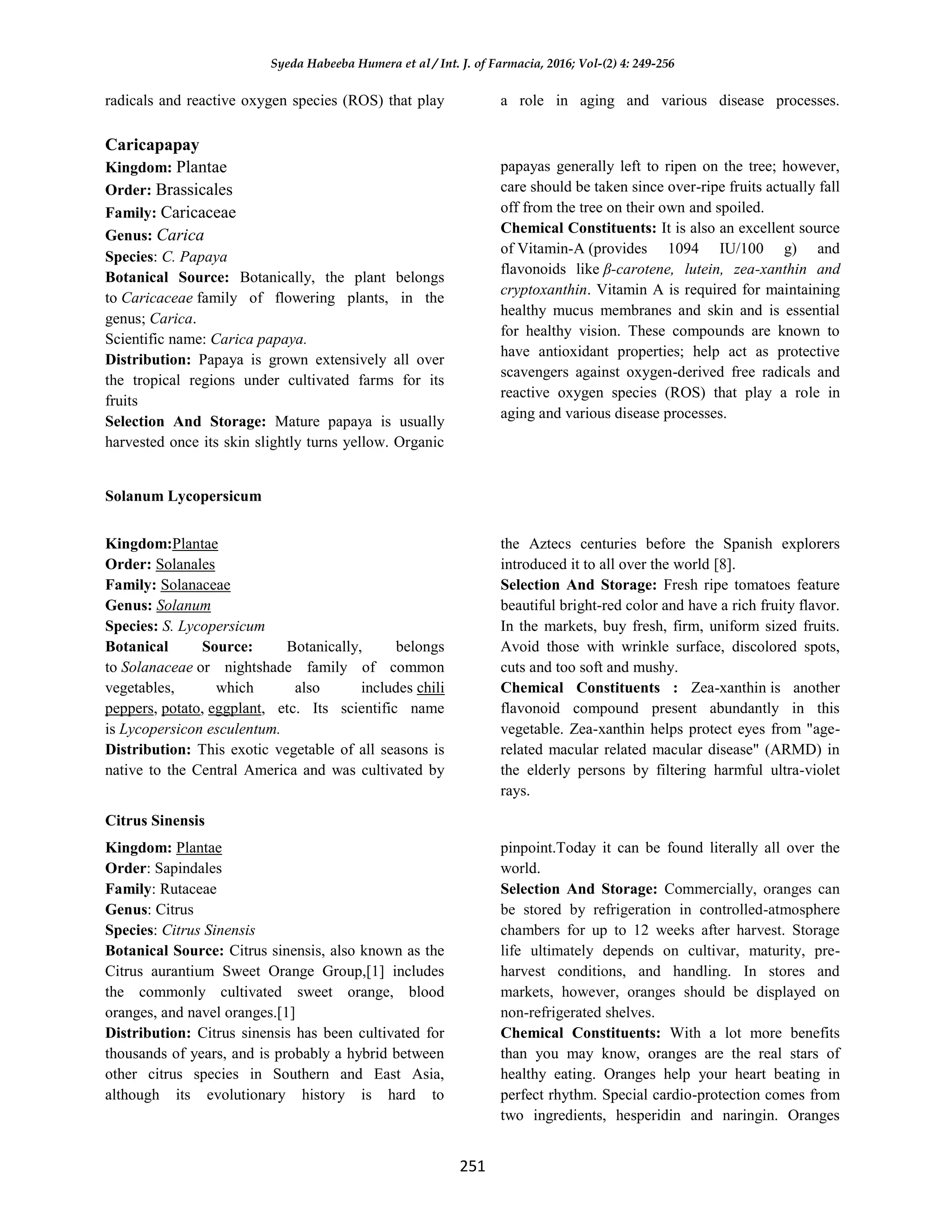 Phytochemical screening and estimation of sun protection factor from ...