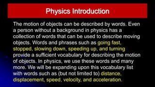 11-1 Distance and Displacement with on same slide.pptx