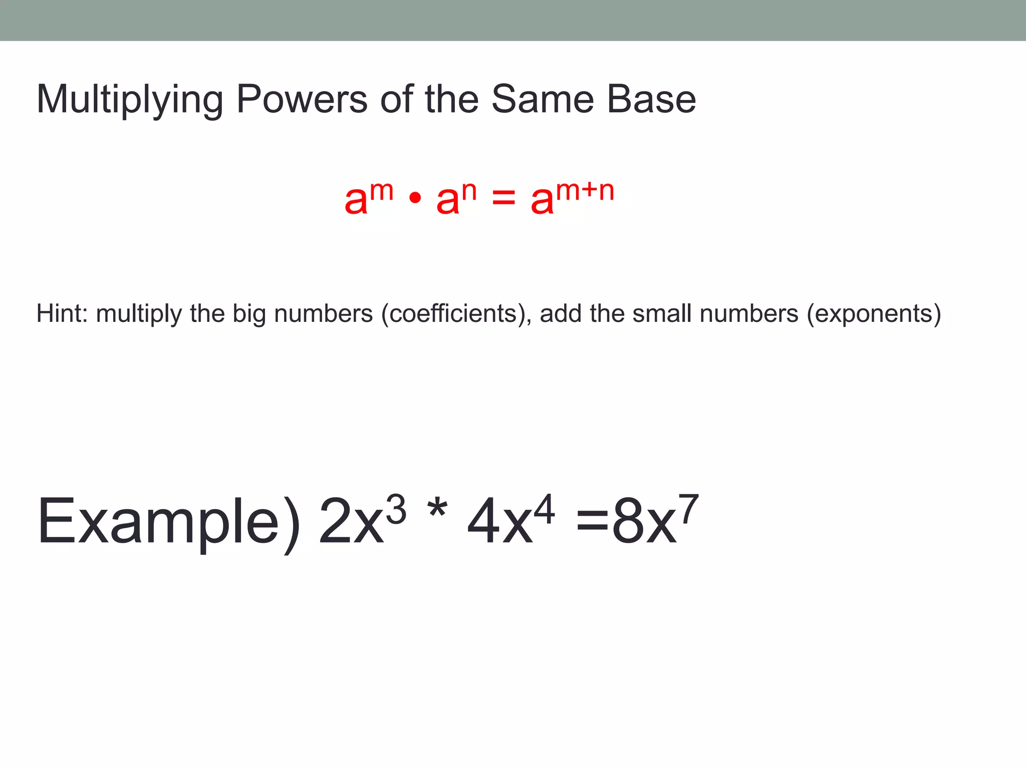 11 1 exponent properties for ncvps | PPTX