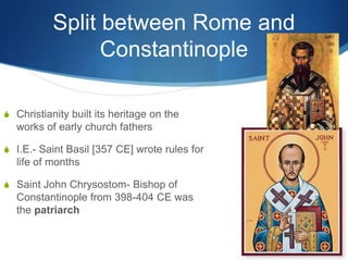 11.1 part 2 the church divides | PPT