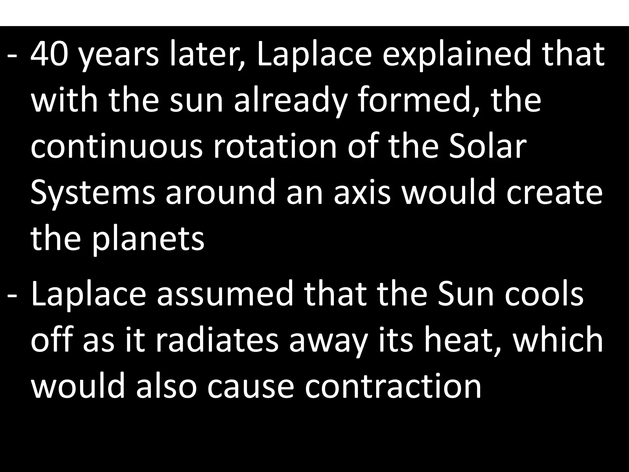 Theories on the origin of the universe | PPTX