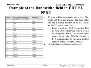 preamble-structure-and-sig-contents for wlan | PPTX