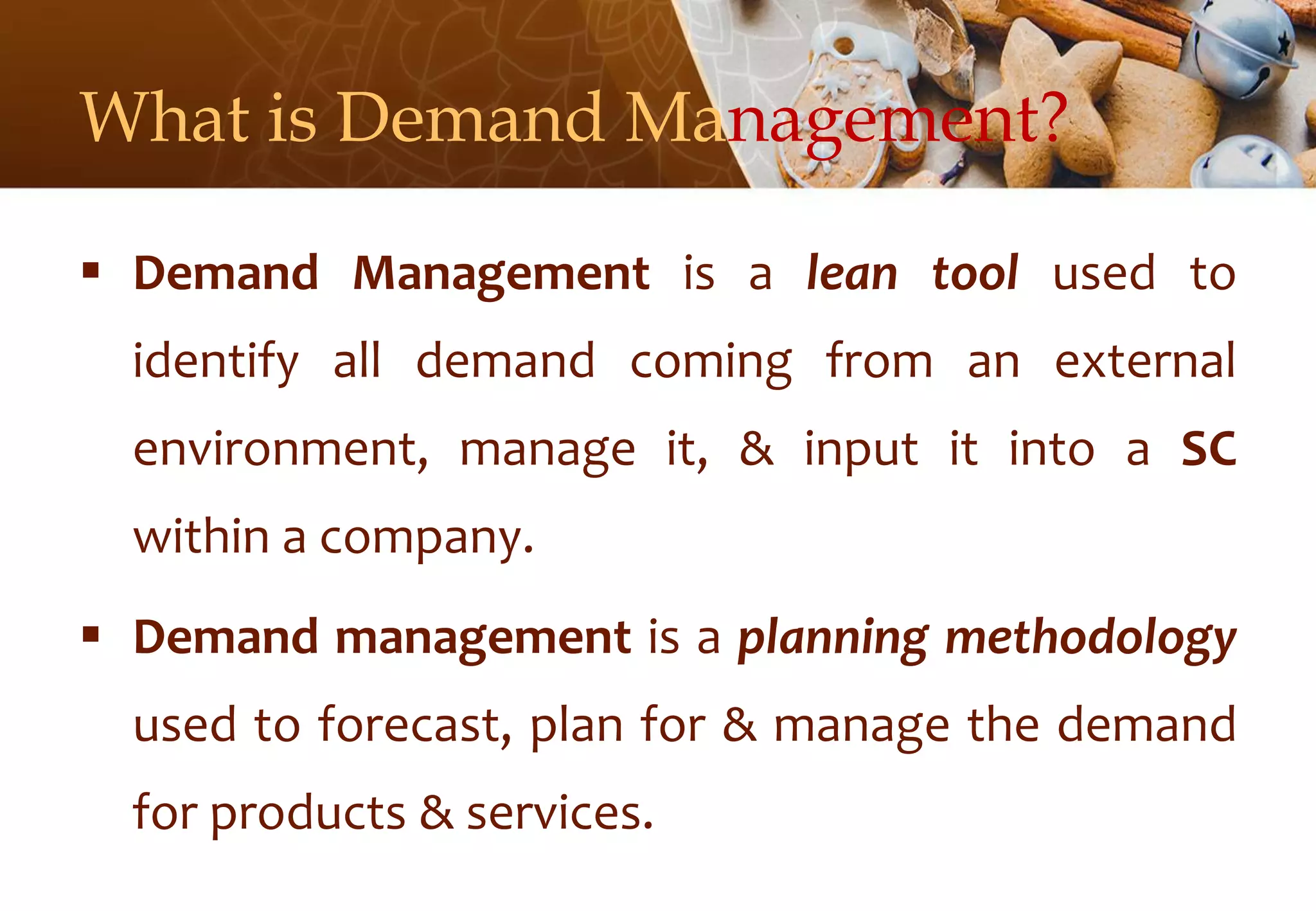 Demand Management | PPTX