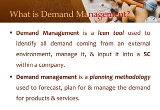 Demand Management | PPTX