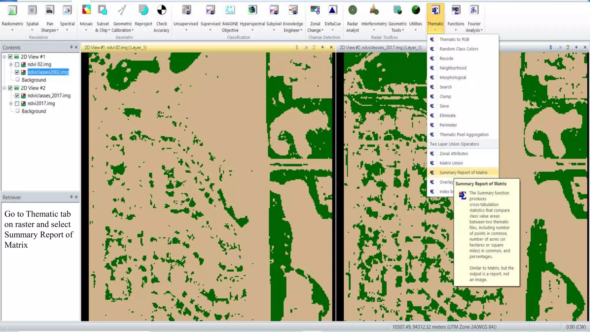 Remote Sensing: Change Detection | PPTX