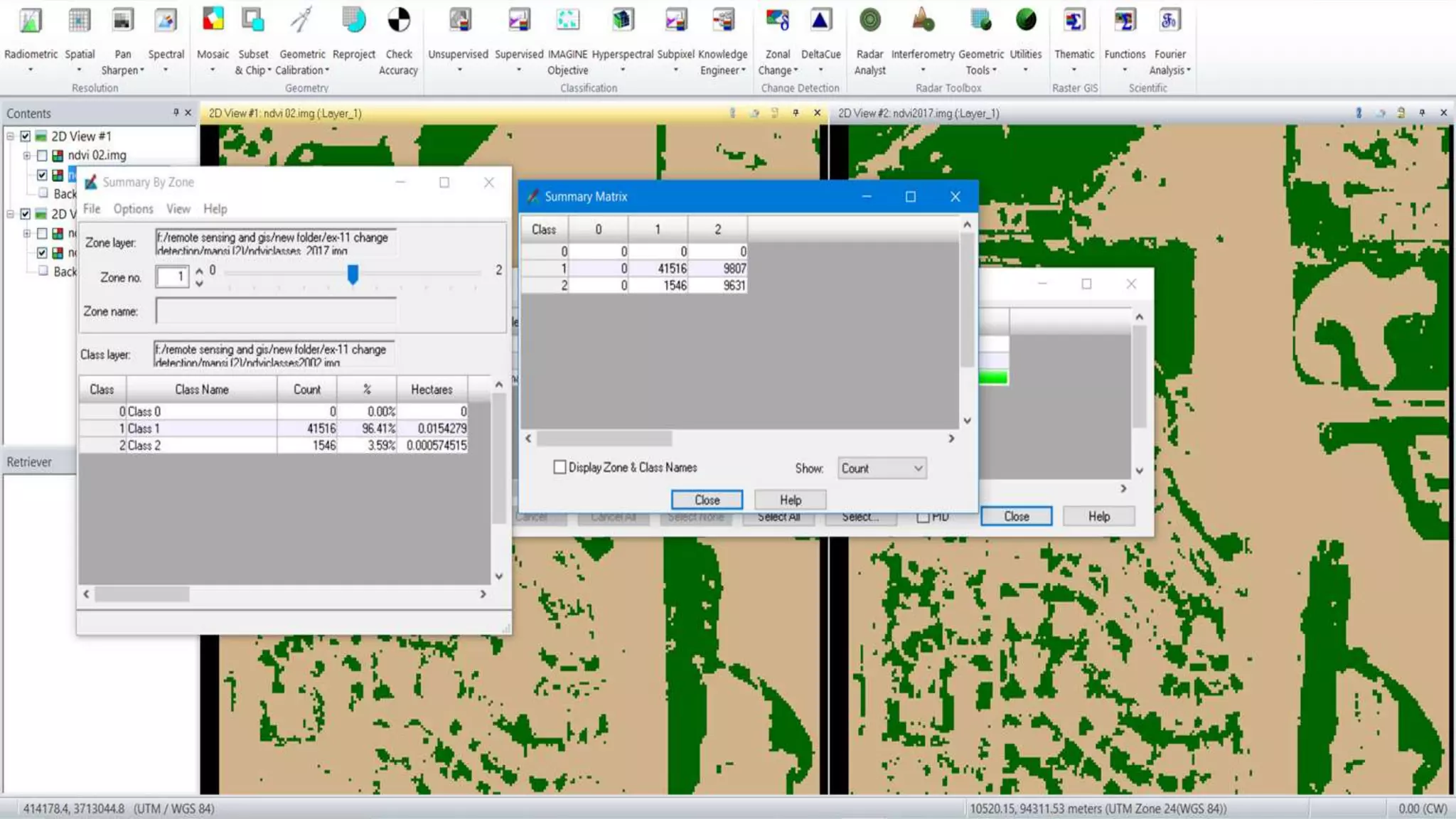 Remote Sensing: Change Detection | PPTX