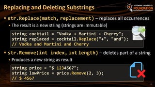 13 Strings and Text Processing | PPT