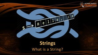 13 Strings and Text Processing | PPTX