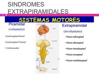 11.sistema extrapiramidal | PPTX