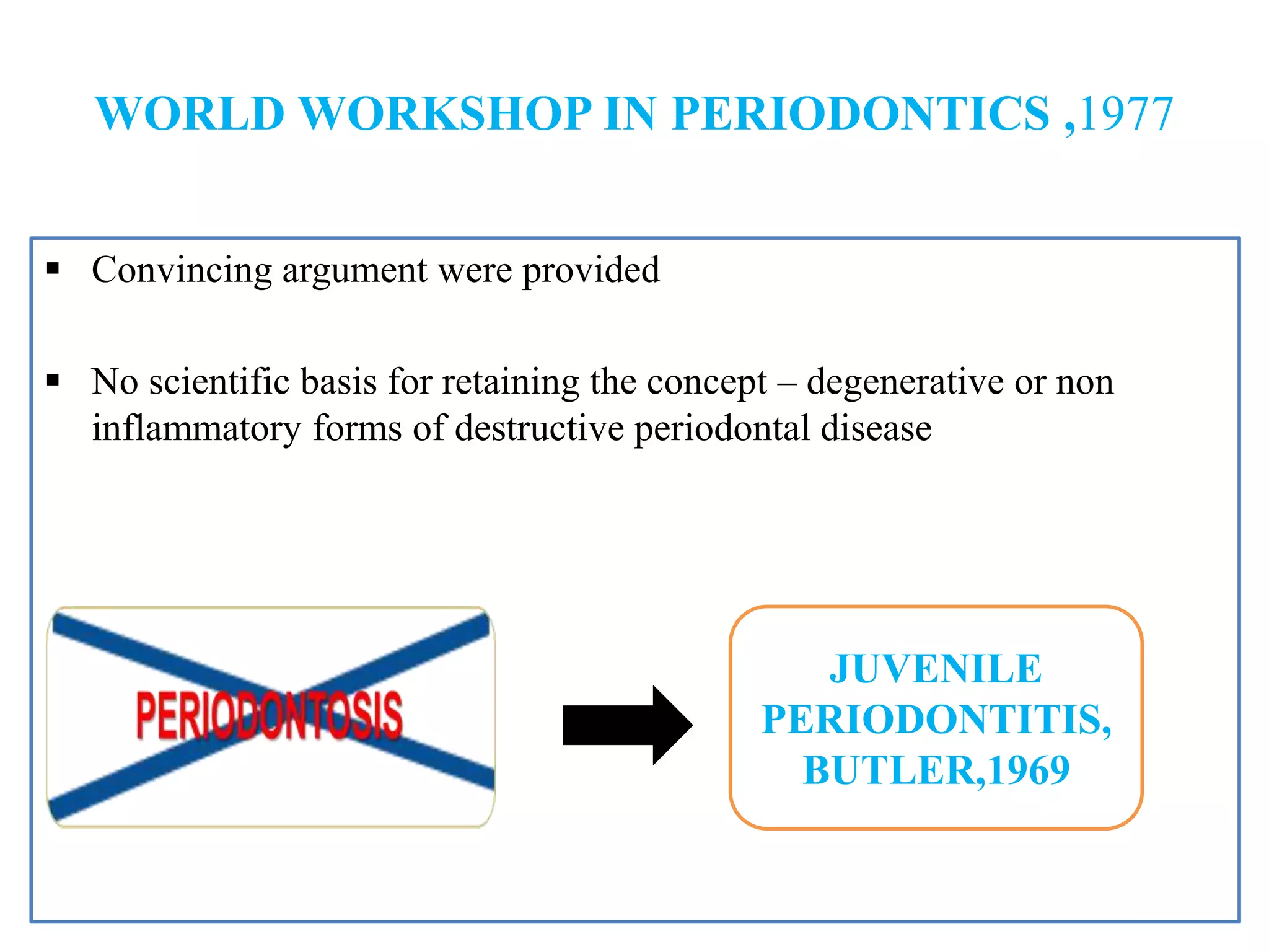 classification of periodontal diseases-includes 2017 | PPTX | Dental ...