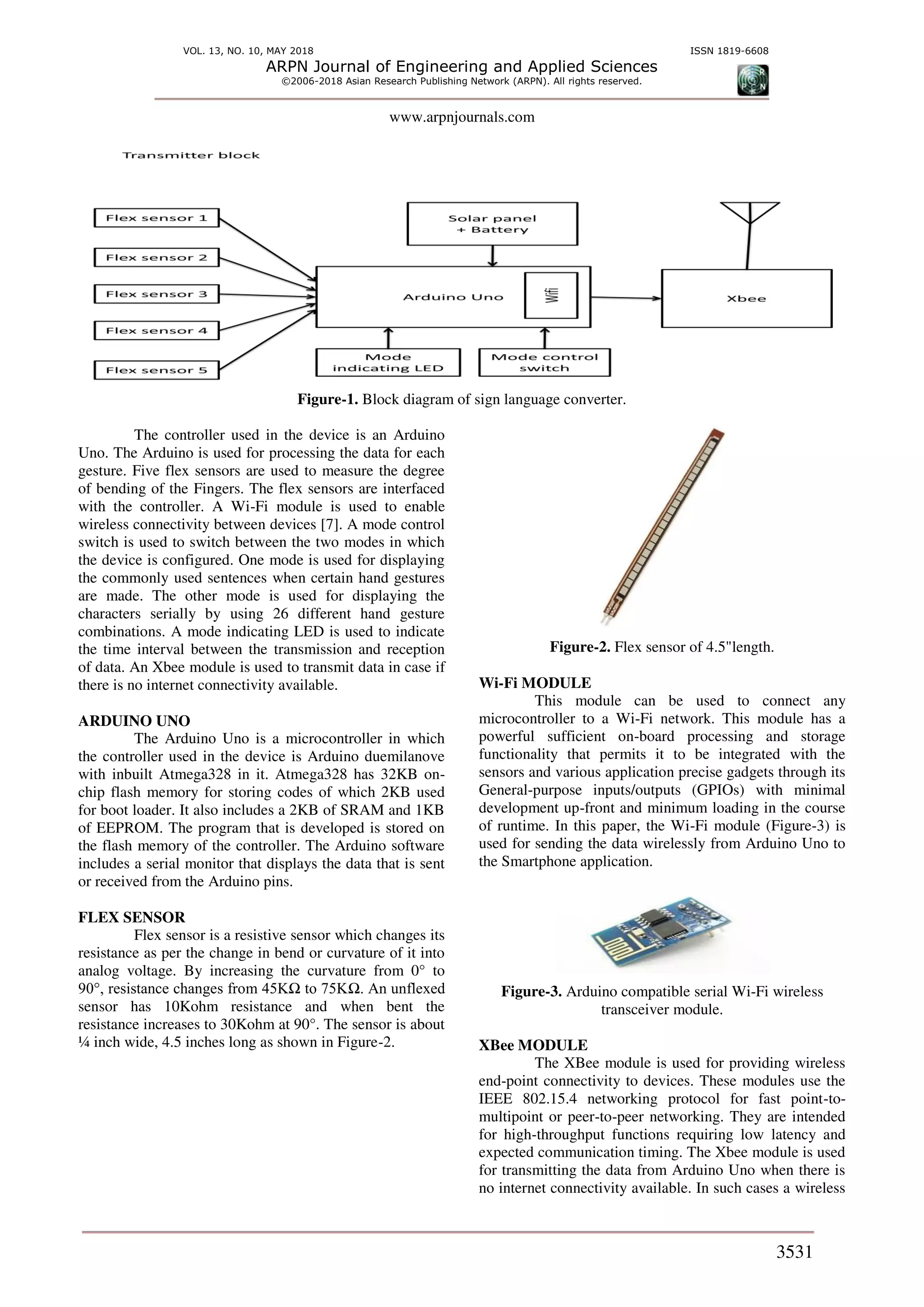 DESIGN OF LOW COST AND EFFICIENT SIGN LANGUAGE INTERPRETER FOR THE ...