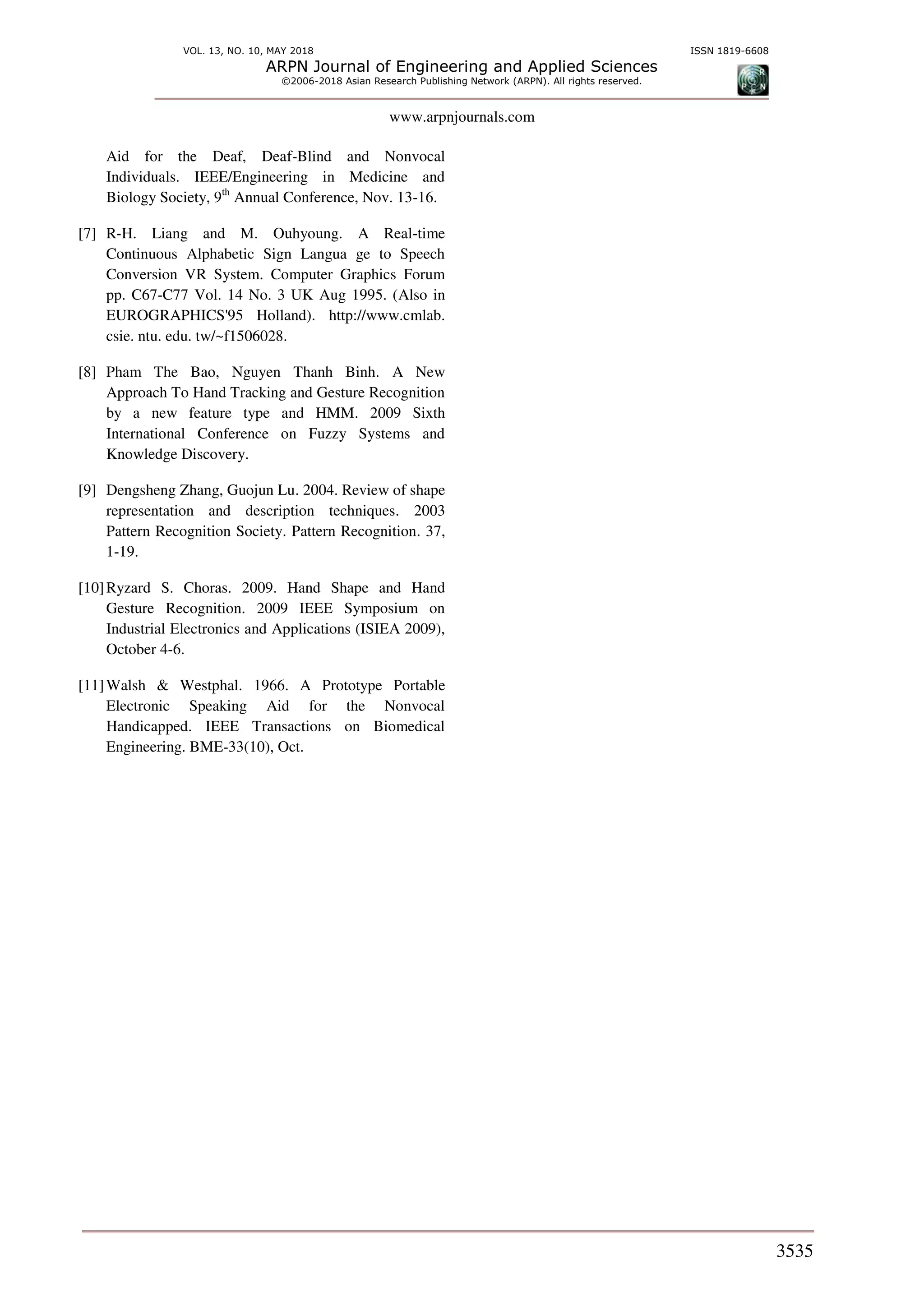 DESIGN OF LOW COST AND EFFICIENT SIGN LANGUAGE INTERPRETER FOR THE ...