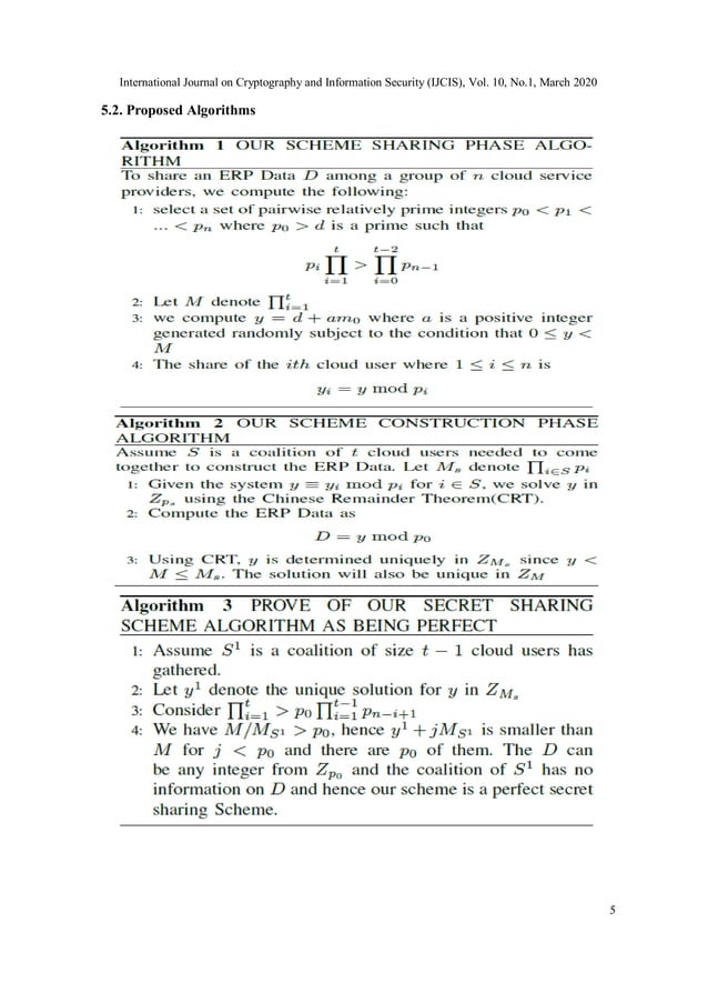 AN EFFICIENT THRESHOLD CRYPTOGRAPHY SCHEME FOR CLOUD ERP DATA | PDF