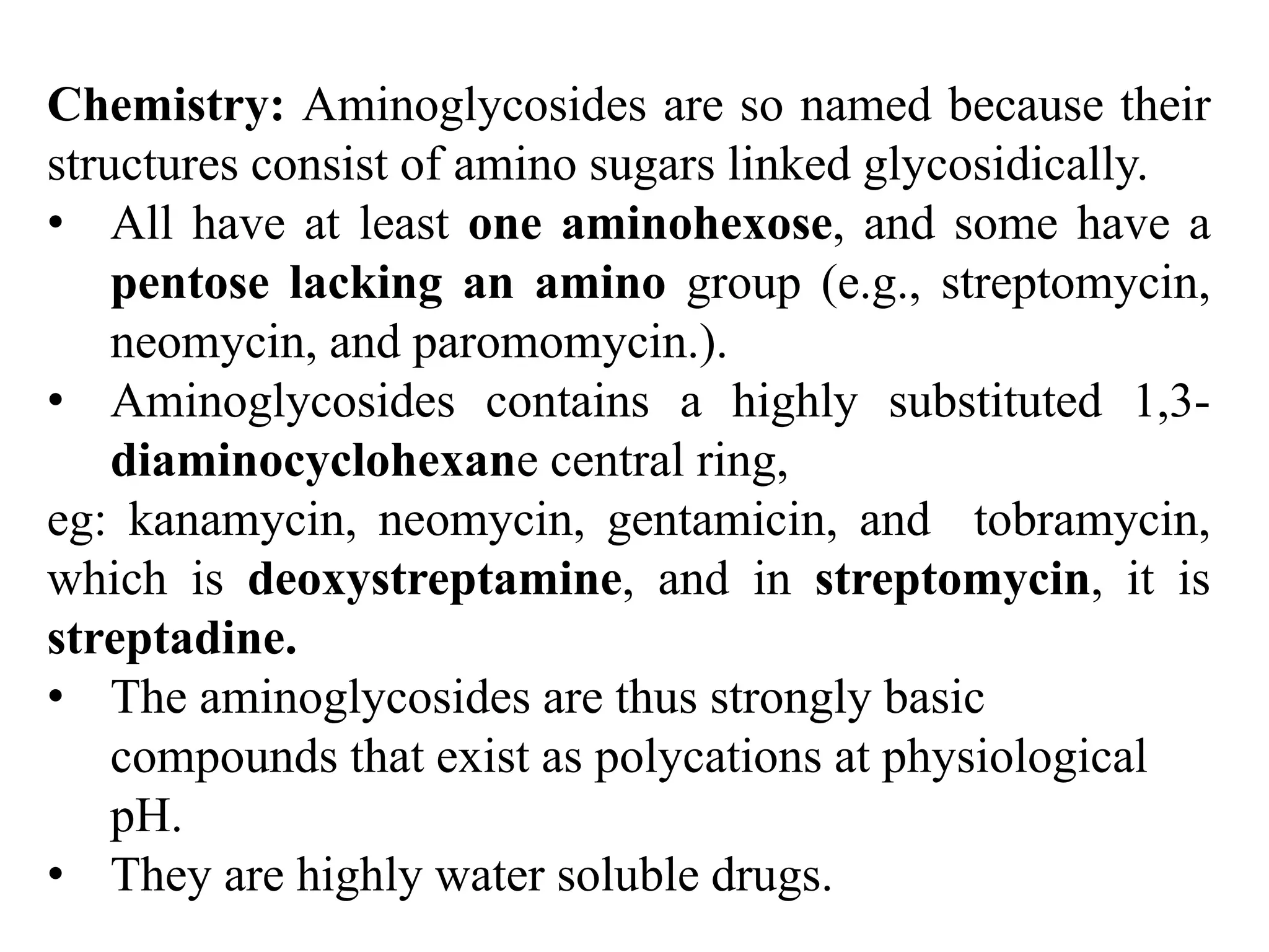 Aminoglycosides (Antibiotics) | PDF