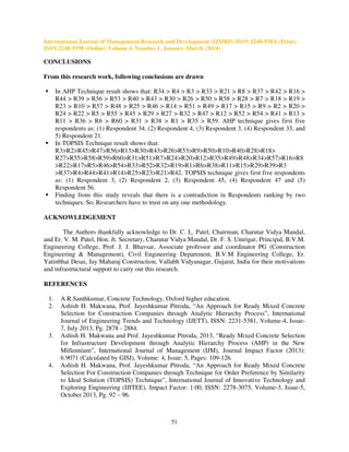 AN INTEGRATED APPROACH FOR ENHANCING READY MIXED CONCRETE UTILITY USING ANALYTIC HIERARCHY ...